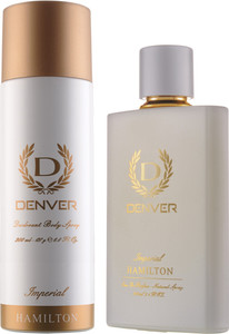 DENVER Imperial Perfume 100 Ml & Imperial Deo 200 Ml Combo Price in ...