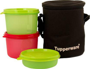 Flipkart.com | TUPPERWARE Lunch box 450Ml , 450Ml , 180Ml 3 Containers ...