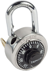 RHONNIUM Rotary Padlock Digit Combination Code Lock Safe Round Dial-123 ...