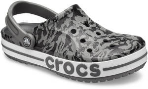CROCS Bayaband Men Clogs - Buy Grey Color CROCS Bayaband Men Clogs ...