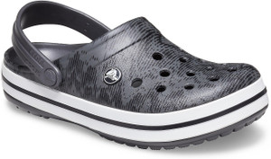 CROCS Crocband Men Sandals - Buy Grey Color CROCS Crocband Men Sandals ...