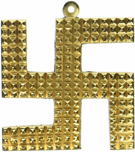 Shiv Omkar Swastik Vastu Yantra For Peace Wealth And Prosperity Brass ...