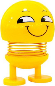 Samayra Toys Smiley Emoji, Spring Doll,Shaking Toy for Car Dashboard ...