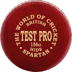 Spartan Test Pro Cricket Leather Ball - Buy Spartan Test Pro Cricket ...