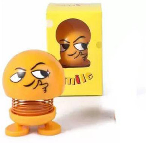HAPPYSTORE Creative Cartoon Smiley Spring Shaking Head Doll - Creative ...