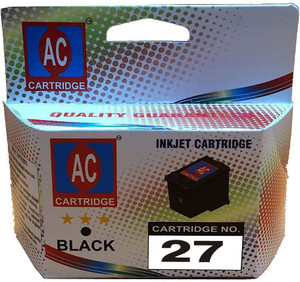 AC 27 + 28 Black + Tri-Color Ink Cartridge Compatible With :HP Deskjet ...