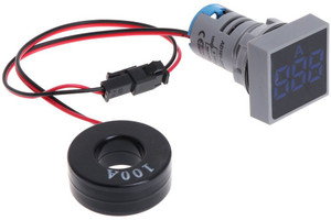 ROBIN TEPER LED Indicator Pilot Lamp Light Ampere Meter Digital Voltage ...