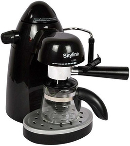 SKYLINE VT-7003 750-Watt Expresso Coffee Maker (Multicolour) 4 Cups ...