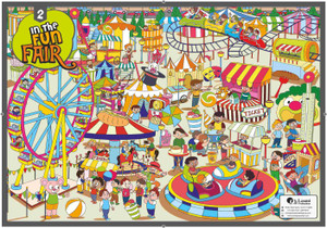 Poster(in the fun fair)( Activity tool for kids, best in family time ...