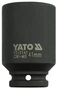 YATO YT-1141 Cold Forged CrMo 3/4 inch Drive Black Phosphated Surface ...