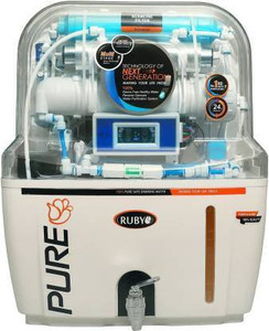 RUBY Autoflush With Display 12 L RO + UV Water Purifier - RUBY ...
