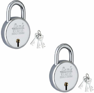 Link O lock New Round 65 Double Locking Padlock Pack Of 2 Padlock ...