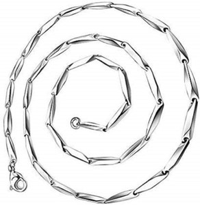 supermarche Supermarche Stainless Steel Rice Chain for Men and Boys54cm ...