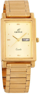 Qmax Analogue Golden Dial Boy's & Men's Watch 5408 Analog Watch - For ...
