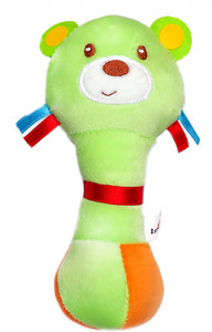 1st Step Dog Face Soft Plush Shaking Rattle Cum Toy Rattle Price in ...