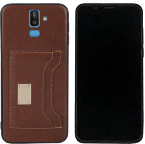 MMShopy Back Cover for Samsung Galaxy J8, Mobile Leather Cover SAMSUNG ...