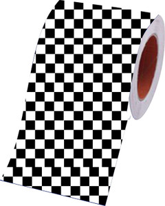 Sticker Hub 10 cm Black & White Blocks Texture Design Self Adhesive ...