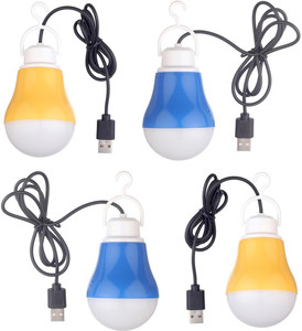 Flipkart SmartBuy (Pack of 4) Portable Emergency USB Bulb Led Light ...