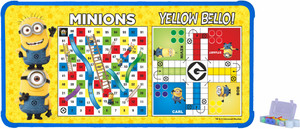 MINIONS Multipurpose Wooden Gaming Foldable Table Party & Fun Board ...