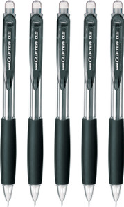 uni-ball Clifter M5-118 0.5mm Built in eraser (Black Body) Mechanical ...