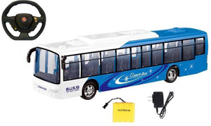 IndusBay RC Remote Control Bus Toy - 4 Channel Big Size R/C City ...
