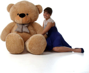 Teddy Weddy 4 Feet Soft Toys Lovable/Huggable Brown color - 48 inch - 4 ...