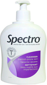 Spectro Jel Cleanser Blemish-Prone Skin Fragrance Free Sensitive Skin ...