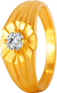 PC Chandra Jewellers GOLDLITES 22kt Yellow Gold ring Price in India ...