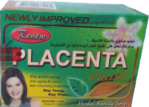 RENEW Placenta Classic Herbal Beauty Soap For Anti pigmentation - Price ...