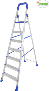 FLIPZON Heavy Duty Folding 7 Step Ladder Maple Aluminium Ladder Price ...
