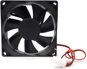 Electronic Spices DC 12V Cooling Fan for PC Case CPU Cooler Radiator ...