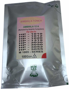 ambrila 12 A -1010,1012 (100 Green Ink Toner - ambrila : Flipkart.com