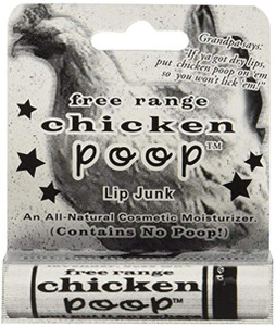 Simone Chickenbone Chicken Poop Lip Balm Display jojoba oil, levender ...