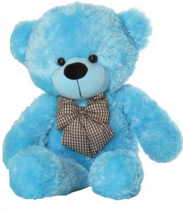 VIRSAA CUTE BIG BLUE TEDDY BEAR FOR KIDS, BIRTHDAYS, SPECIAL OCCASIONS ...