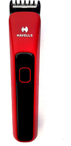 HAVELLS BT5111C Cordless Beard Trimmer with Comb (Black & Red) Trimmer ...
