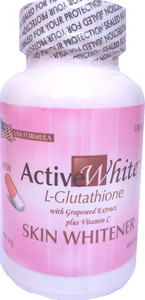 Active White L-Glutathione Skin Whitener Capsules-60Capsules Price in ...
