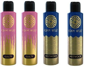 Adam Wulf 2 Guilty and 2 Westwood Deodorant Spray - For Men & Women ...