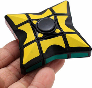M-Alive 2 in 1 Fidget Spinner Cube 3x3 Cube High Speed Ultra Smooth ...