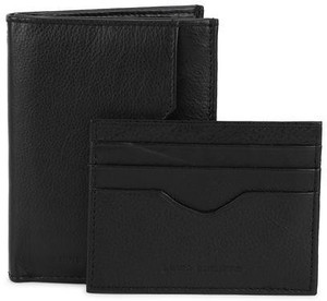 LOUIS PHILIPPE Men Casual Black Genuine Leather Wallet Black - Price in ...