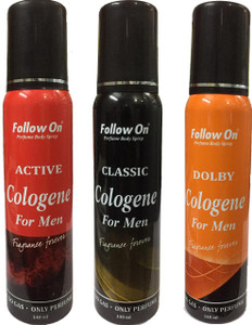 Simco Follow On (DOLBY, CLASSIC AND ACTIVE) Body Spray - For Men ...