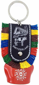 Crazycute DDLJ Style Beautiful Metallic Swiss Cow Bell Keychain Key ...