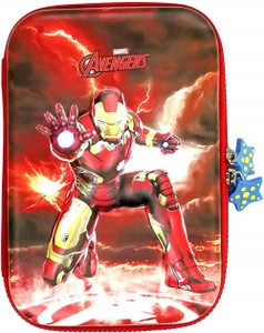 Flipkart.com | Prezzie Villa Pack of 1 Iron Man Pencil Case Superhero ...