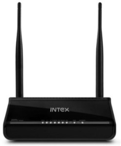 Intex Wireless N300 Adsl2+ Modem Router Router 2.4 GHz 300 Mbps Wifi ...