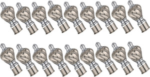 GROWNIX Silver Rod Rail Bracket Metal Price in India - Buy GROWNIX ...