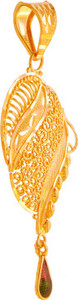 PC Chandra Jewellers GOLDLITES 22kt Yellow Gold Pendant Price in India ...
