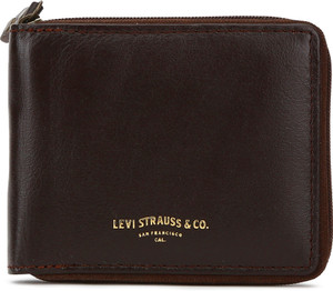 LEVI'S Men Brown Genuine Leather Wallet Brown - Price in India ...