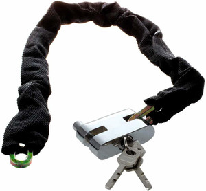 VILKHU ENTERPRISES Reinforced Metal Heavy Bicycle Chain Lock Cycle Lock ...