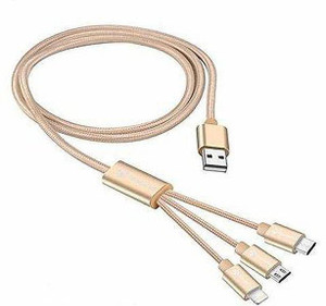 NB Enterprises USB Type C Cable 2 A 1.5 m SPN 3 in 1 Data Cable$$$ - NB ...