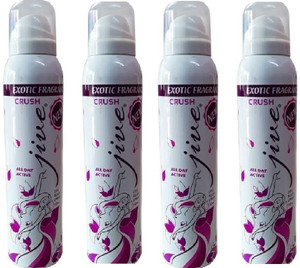 JIVE CRUSH OF 4 Body Spray - For Men & Women - Price in India, Buy JIVE ...