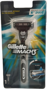 Gillette MACH3 SHAVING RAZOR, Men - Price in India, Buy Gillette MACH3 ...